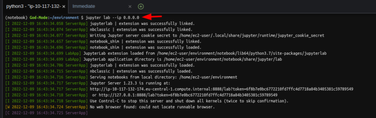 How To Use A Jupyter Notebook In Aws Cloud9 Ide Art Of Data Engineering 9298